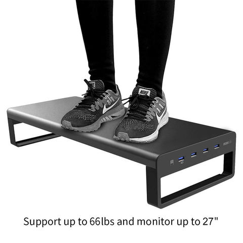 Buy Wholesale China Smart Metal Computer Stand Supports Data Transfer And Charging Monitor Stand ...