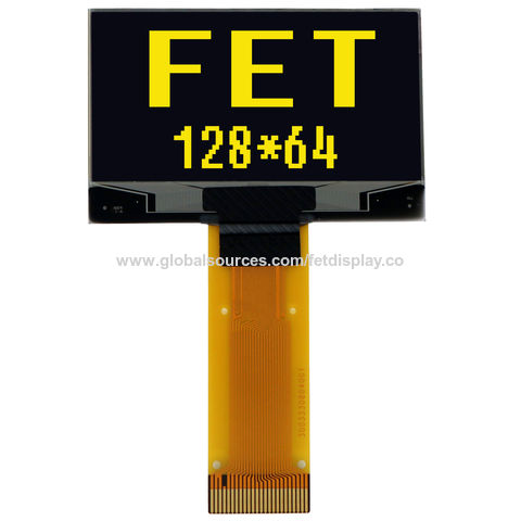 Buy Wholesale China Fet 1.5/1.54 Inch Oled Screen Yellow Color Spd0301 Ic 128x64 Photographic ...