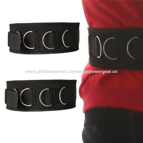 Buy Wholesale China Waist Belt Neoprene Padded Gym Pulley Strap With ...
