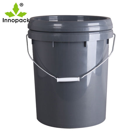 In Stock 20 Liter Plastic Bucket With Spout Cap Industrial Raw Material ...