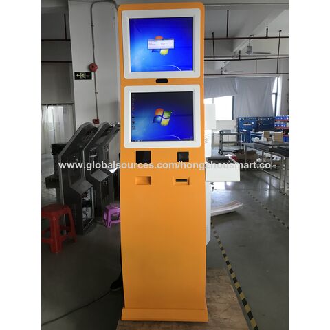 Buy Wholesale China Dual Screen Kiosk Rfid Card Reader Bill Dispenser ...