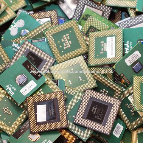 Buy Wholesale United States Ceramic Cpu Scrap / Processors/ Chips Gold ...