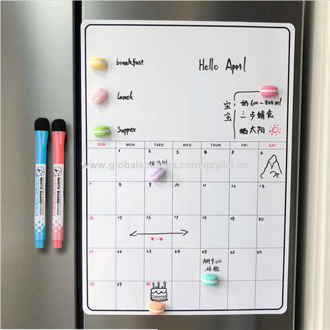Buy Wholesale China A3 Size Calendar Fridge Magnets Soft Pvc ...