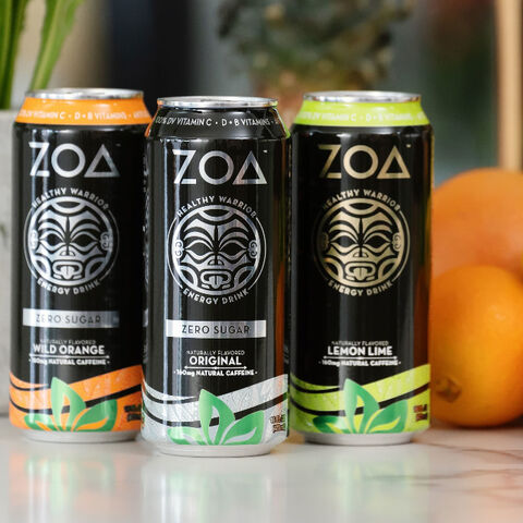 Buy Wholesale Canada Zoa Zero Sugar Energy Drink, Wild Orange, 16 Oz ...