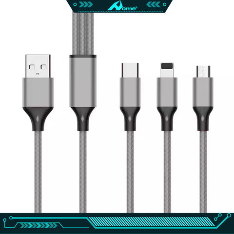 Buy Wholesale China Usb Charging Cable Fast Charging Data Cable 3 In 1 ...