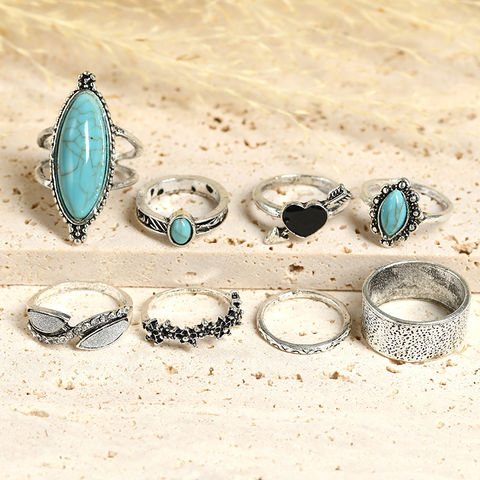 Buy Wholesale China Western Fashion Jewelry Silver Bohemian Vintage ...