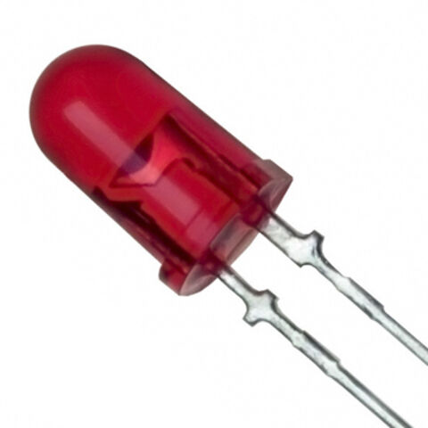 Buy Wholesale China 3mm Round With Flange Type Super Red Led Emitting ...