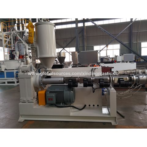 Buy Wholesale China Plastic Wpc/pvc Conical Twin Screw Hot Die Face Cutting/cutter Granulation ...