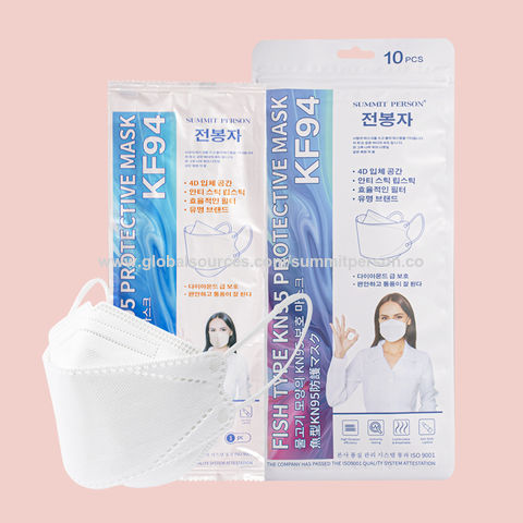 Buy Wholesale China Summit Person Kf94 Face Mask Fish Type Protective ...