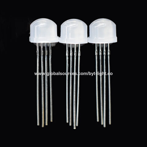 Buy Wholesale China 8mm Rgb Led Diffused Straw Hat Led 0.2w & 8mm Straw ...