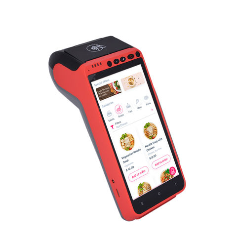 Buy Wholesale China Restaurant Order Machine Gprs Rfid 4g All In One Touch Pos Systems Handheld ...