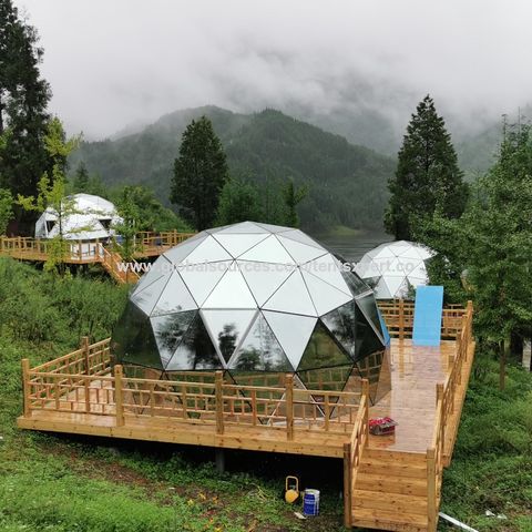 Buy Standard Quality China Wholesale 6m-20m Glass Dome Tent To ...