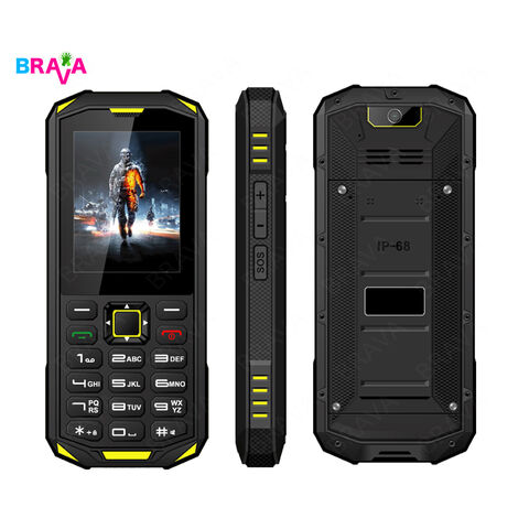 Buy Wholesale China Ip68 Rugged Phone With 2.4" Lcd , 2500mah And Sos ...