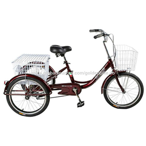 Buy Wholesale China New Model 20" High Carbon 3-wheel Tricycle & New ...