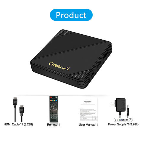 Buy Wholesale China Q96 Pro Android Tv Box, 5g Wifi S905 X96 H96 4k Hd ...