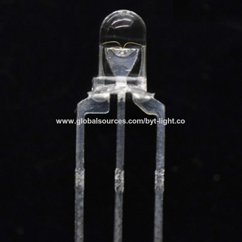 Buy Wholesale China 3mm Bi-color Led Red & Green Led With Clear Lens ...