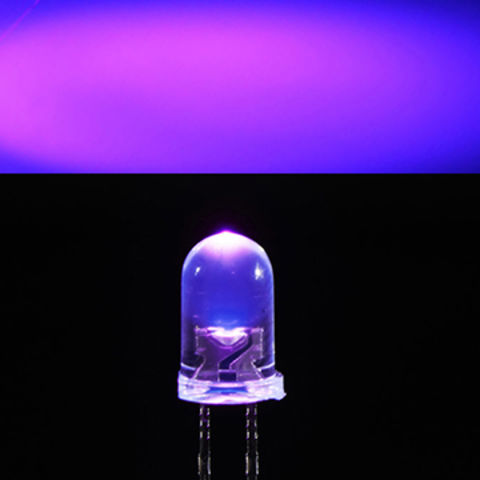 Buy Wholesale China 5mm Led Bulb Uv Led 405nm 410nm Deep Purple Led ...