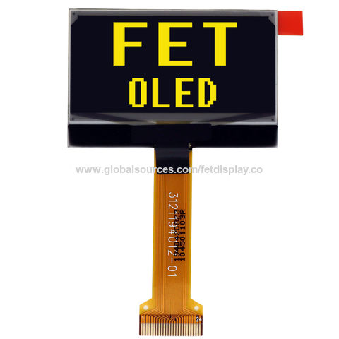 Buy Wholesale China Fet Oled 1.6 Inch Yellow Screen With Ssd1325 Driver ...