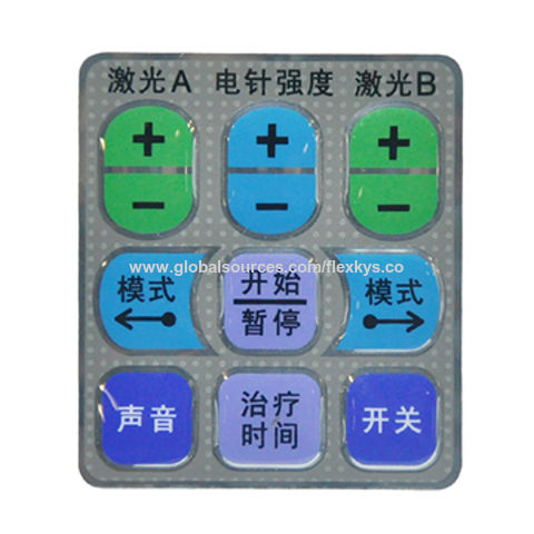 Bulk Buy China Wholesale Pillow Embossed Poly Dome Membrane Switch With ...