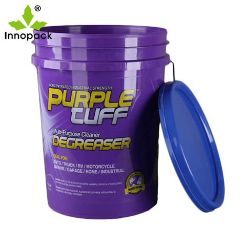 Buy Wholesale China Colored 5 Galllon Packaging Hdpe Plastic Bucket 20 ...