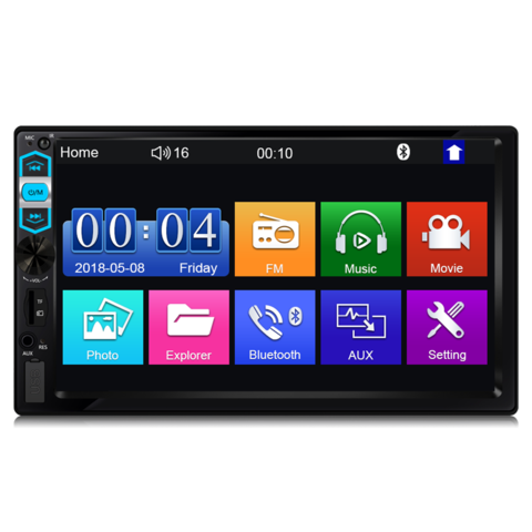 Buy Wholesale China 7" Hd High Quality Car Radio 2 Din Car Mp5 Player ...