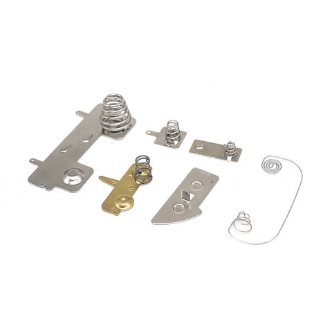 Spring Custom Wholesale Bending Electrical Small Stampings Parts Flat ...