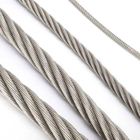 Buy Wholesale China Stainless Steel Wire Rope 7*19-6mm 304 ...