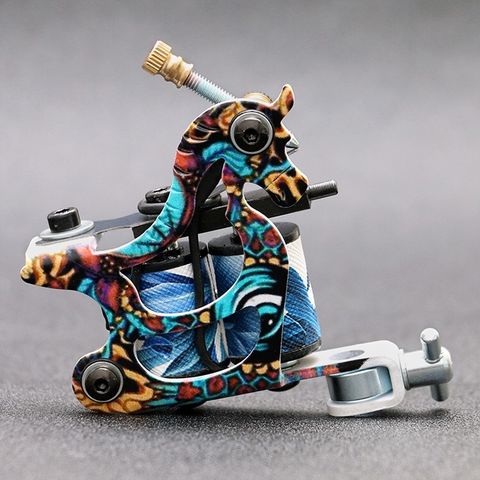 Traditional Tattoo Machine Tattoo