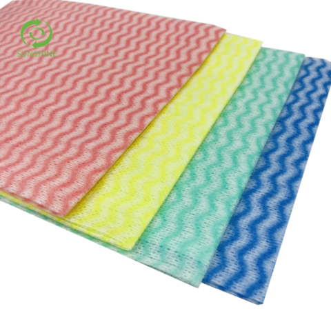 Buy Wholesale China Sunshine Disposable Kitchen Cleaning Cloth Printed ...