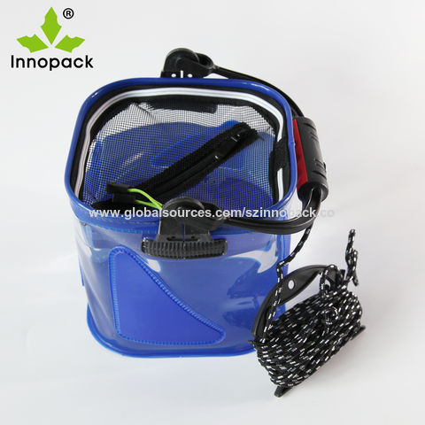 Buy Wholesale China Foldable Portable Small Minnow Fish Bucket ...