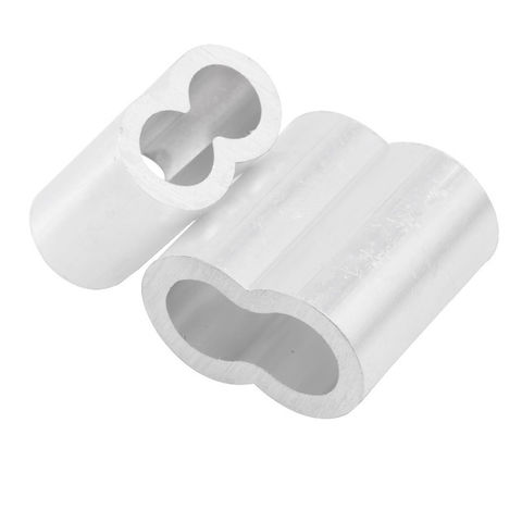 Buy Wholesale China Steel Wire Rope Sling With Double Holes Aluminum ...