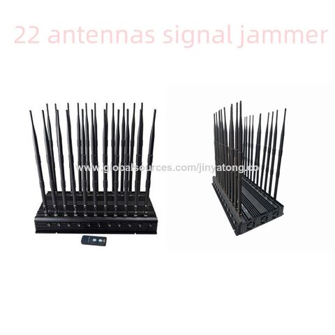 Buy Wholesale China New 22 Antennas Indoor Signal Jammer For Blocking ...