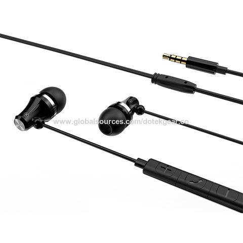 Buy Wholesale China Star Model 90° In-ear Metal Earphone With Good ...