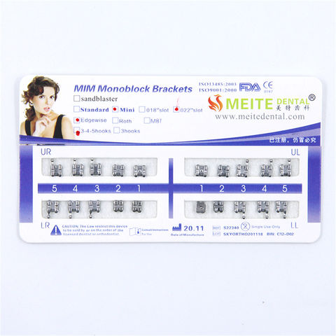 Buy Wholesale China Hot Sales Orthodontic Dental Mini Metal Bracket ...