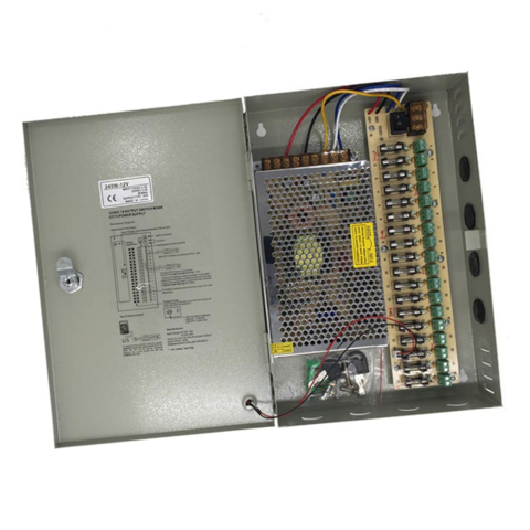 Buy Wholesale China 18 Ports 12v 20a 240w Cctv Camera Power Box 18ch ...
