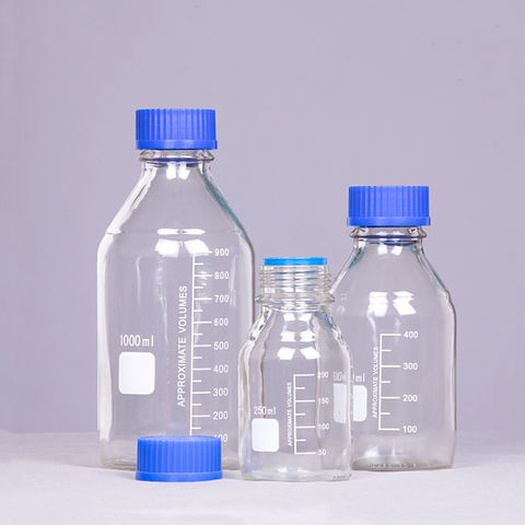 Buy Wholesale China Pyrex Round Media Storage Bottles With Gl45 Screw ...