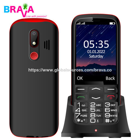 Buy Wholesale China Bar Type Senior Phone With 3.5'' Big Display ...