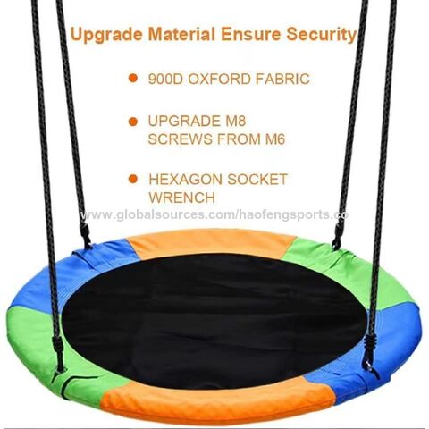 Buy Wholesale China Tree Swing 40 Inch In Multi-color Rainbow, Kids ...