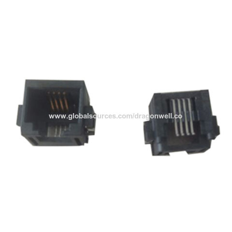 Buy Wholesale China Rj11 Connectors 1prot 6p4c G/f Lcp T & R Rohs ...
