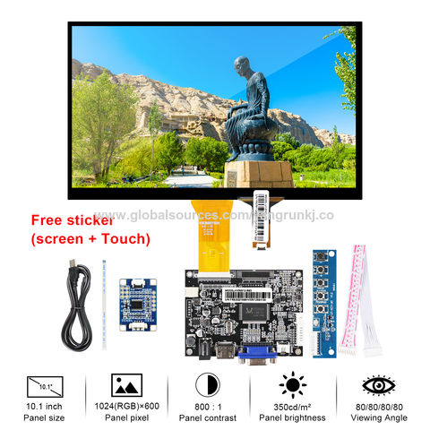 Buy Wholesale China 10.1 Inch Rgb 40 Pins Lcd Tft Screen Panel With ...