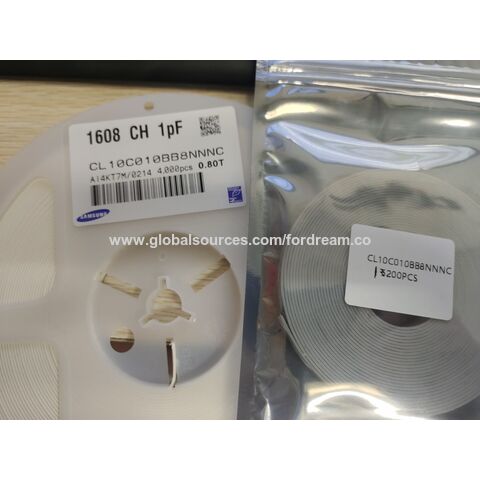 Buy Wholesale China Cl10c010bb8nnnc Cap Cer 1pf 50v C0g/np0 0603 ...