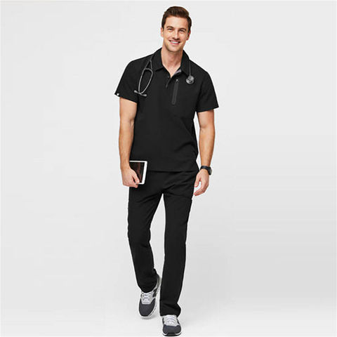 Buy Wholesale China Custom Polyester Rayon Spandex Stretch Scrubs ...