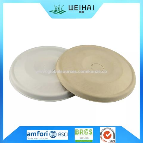 Buy Wholesale China Disposable Biodegradable Cup Lids Mug Covers Eco ...