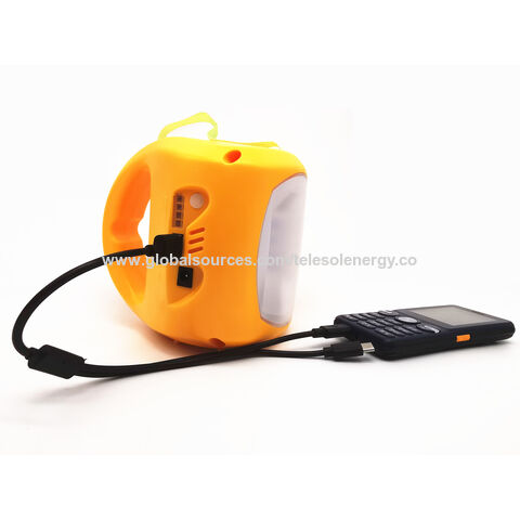 Buy Wholesale China Portable Solar Led Lantern With Phone Charger