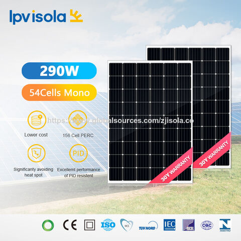 Buy Wholesale China Solar Panel Isola 290w Mono Solar Panels 250w/260w ...