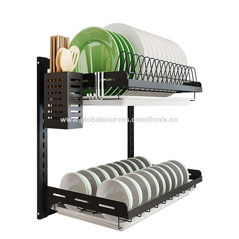Buy Wholesale China Kitchen Organizer Shelf Plate Bowl Dish Drying ...