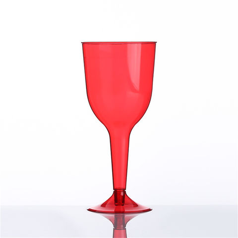 Buy Wholesale China 10oz Plastic Goblets Unbreakable Disposable Rose ...