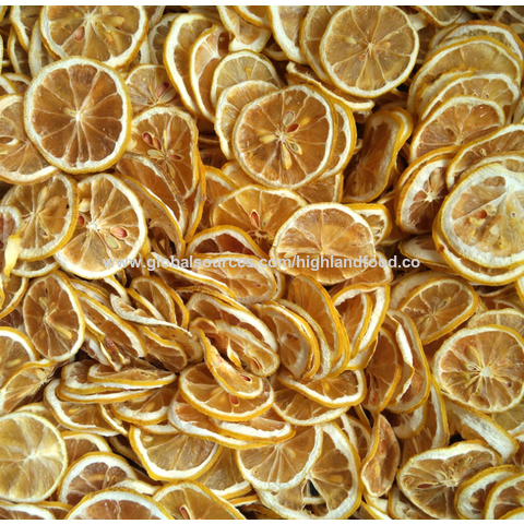 Buy Wholesale China Air Dried Dehydrated Lemon Slices Lemon Flakes ...