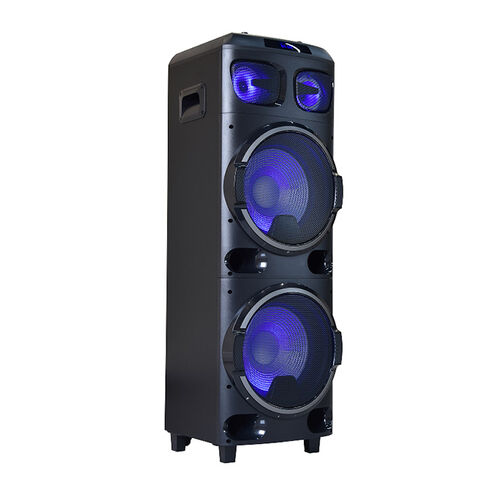 Buy Wholesale China Floor Standing Double 15" Woofer Speaker Built In ...