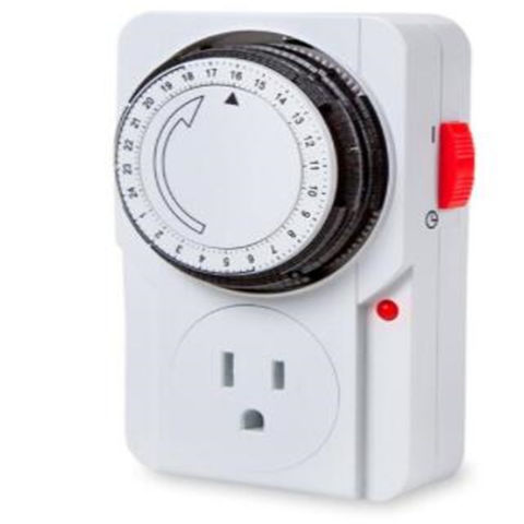 Buy Wholesale China Timer Socket 3 Prong Outlet Indoor 24 Hours Heavy ...